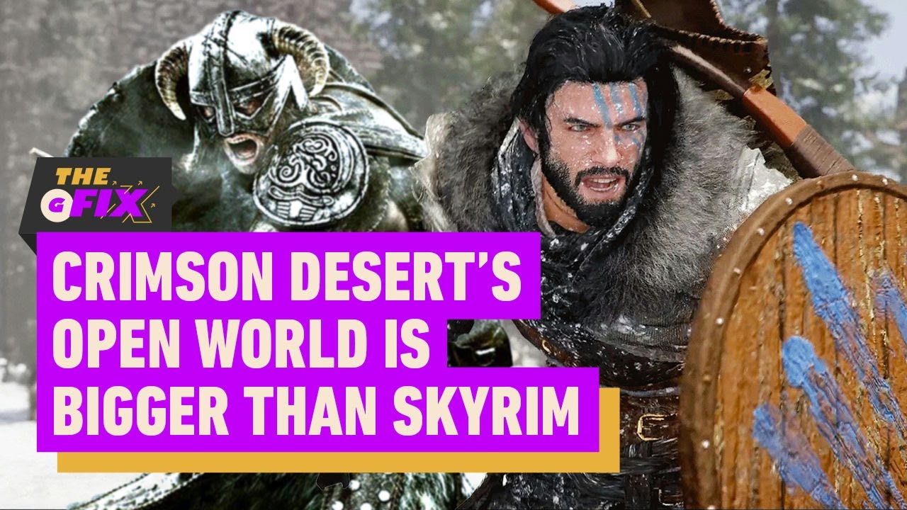 Crimson Desert's Open World Map is Bigger Than Skyrim and Red Dead ...