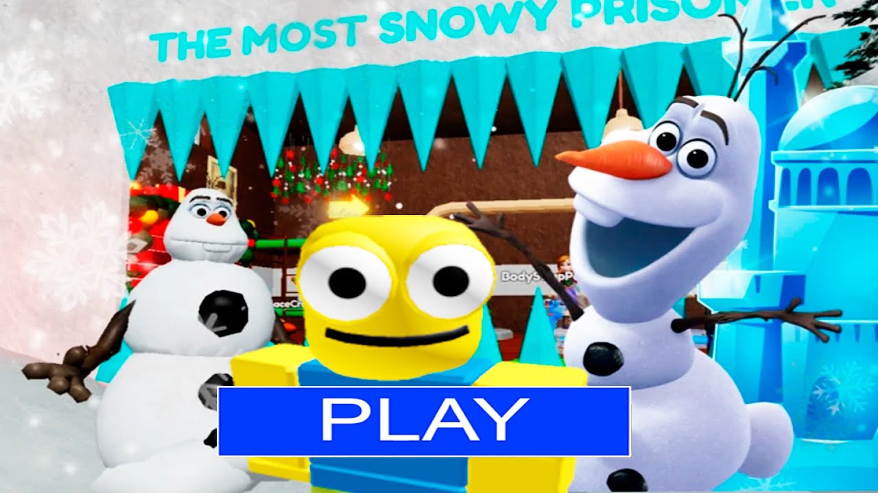 ⛄OLAF AND FROZEN FAMILY BARRY'S PRISON RUN! OBBY - YouTube