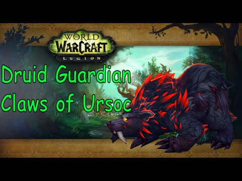 Druid Bear Artifact Quest. Claws Of Ursoc. Warcraft Legion. All ...