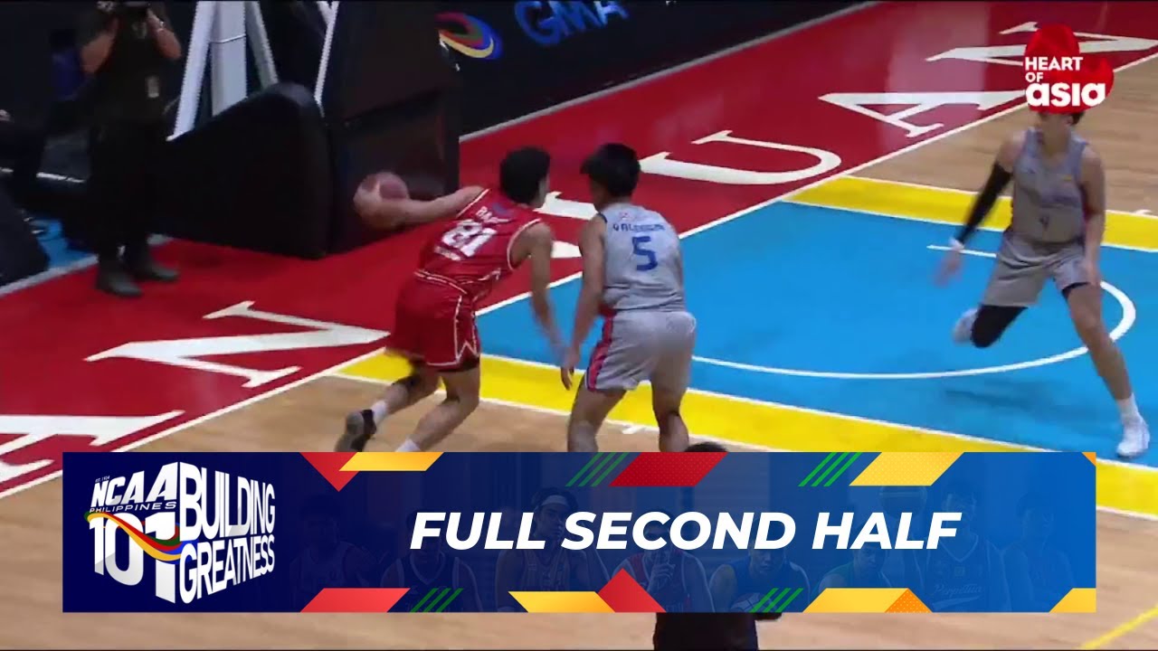 FULL SECOND HALF - EAC Generals vs Arellano Chiefs | NCAA Season 101 ...
