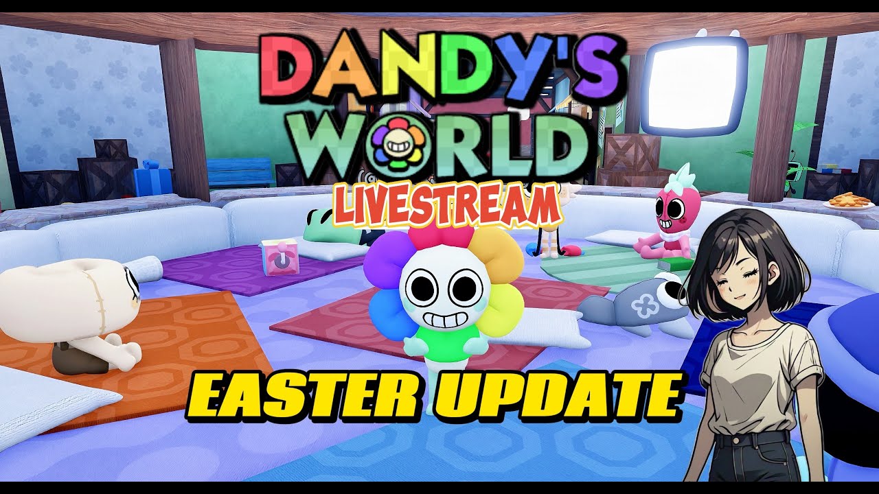 DANDYS WORLD EASTER UPDATE LIVE STREAM!! - YouTube