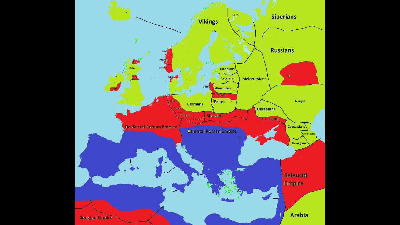 Alternative History of Europe - Episode 3 - Barbarians invasions - YouTube