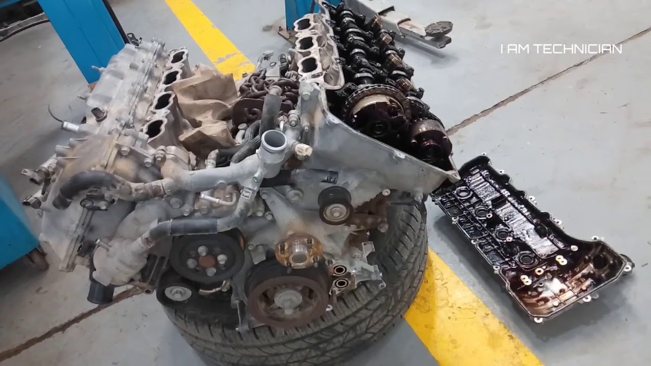 Toyota Sequoia engine replacement - YouTube
