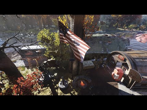 Fallout 76 Camp Tour #56 Military Outpost - YouTube