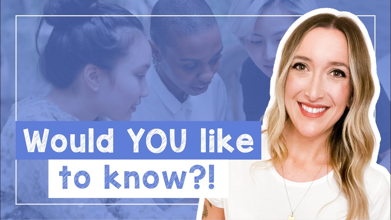 Use WOULD LIKE for Polite Questions or Requests in English - A1 - YouTube