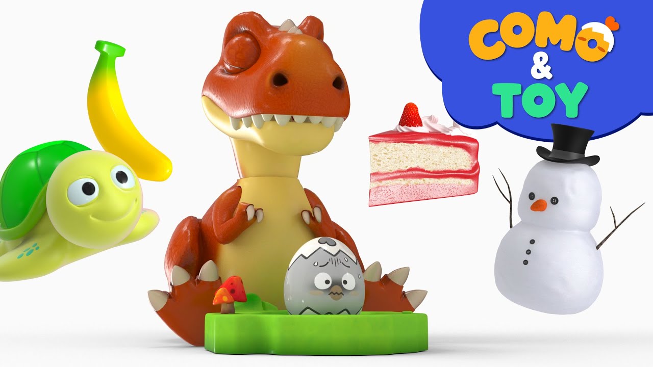Como | The Bad Dinosaur + More Episodes 11min | Cartoon video for kids ...