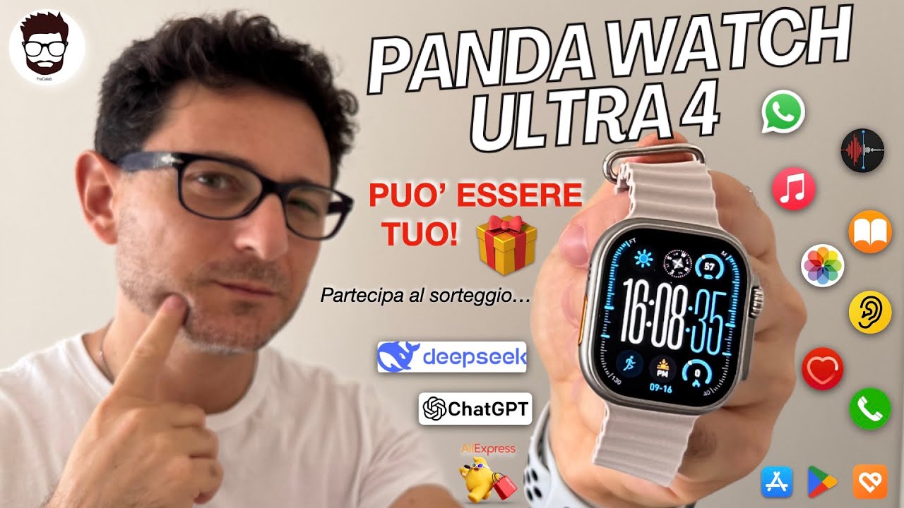 RECENSIONE PANDA WATCH ULTRA 4 ⌚ | SMARTWATCH ECONOMICO, TANTE FUNZIONI ...