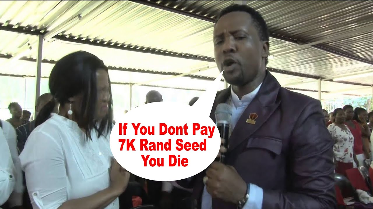 If You Dont Pay 7K Rand Seed You Die | Prophet Dudu J. Comfort Tell ...