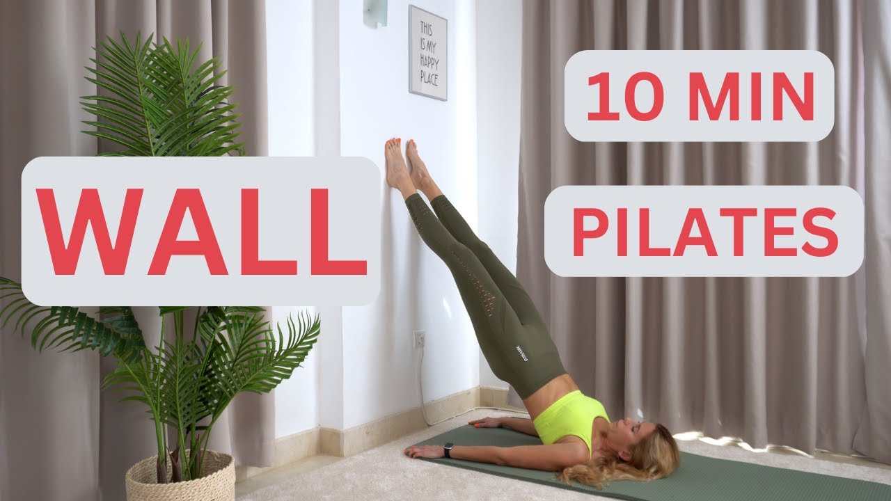 WALL PILATES WORKOUT | 10 MIN - YouTube