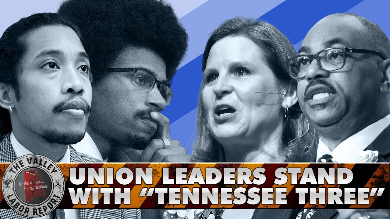Union Leaders Respond to Tennessee Expulsions - YouTube
