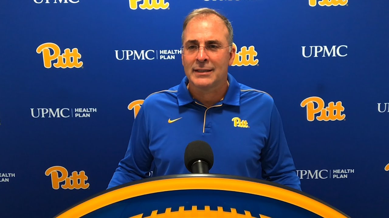 Pitt Football | Coach Narduzzi Press Conference 09/07/2020 - YouTube