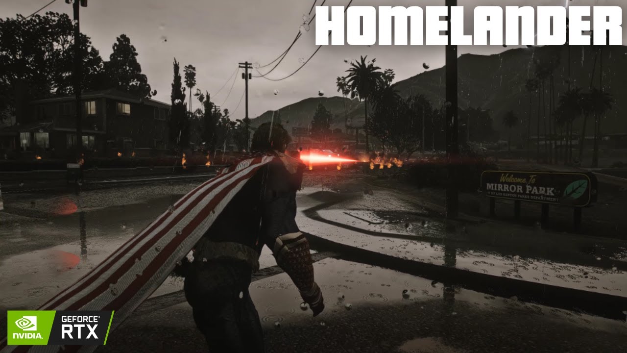 HOMELANDER | QUANTV + RAY TRACING | GTA V - YouTube