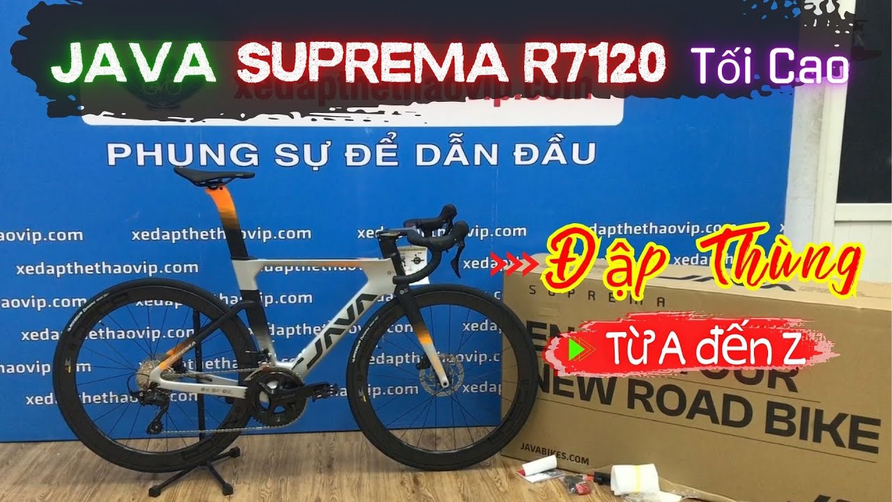 Đập thùng JAVA SUPREMA-Tối Cao bản mới NHẤT, shimano105 R7120, toàn diện từ A đến Z 0989933958 ...