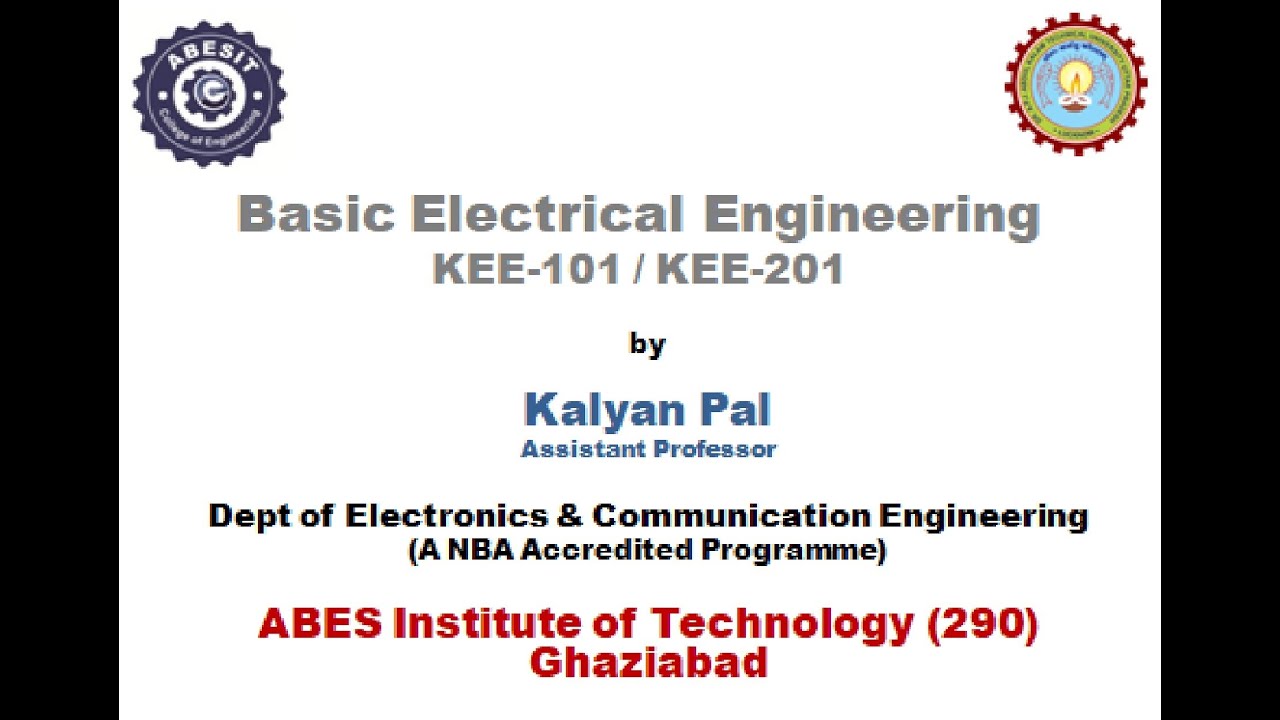 Loop, Mesh, Node, Junction, Branch - YouTube