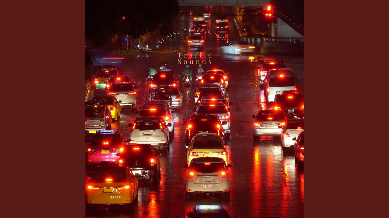 ASMR Sounds of a Traffic Jam in the Rain - YouTube