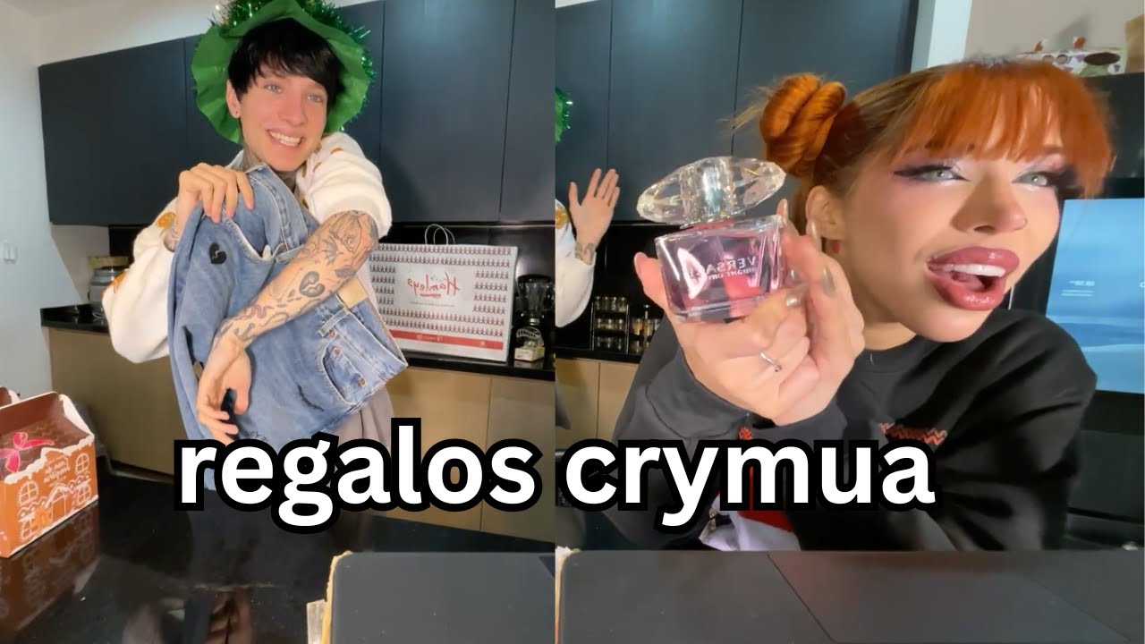 crymua abriendo sus regalos navideños - YouTube