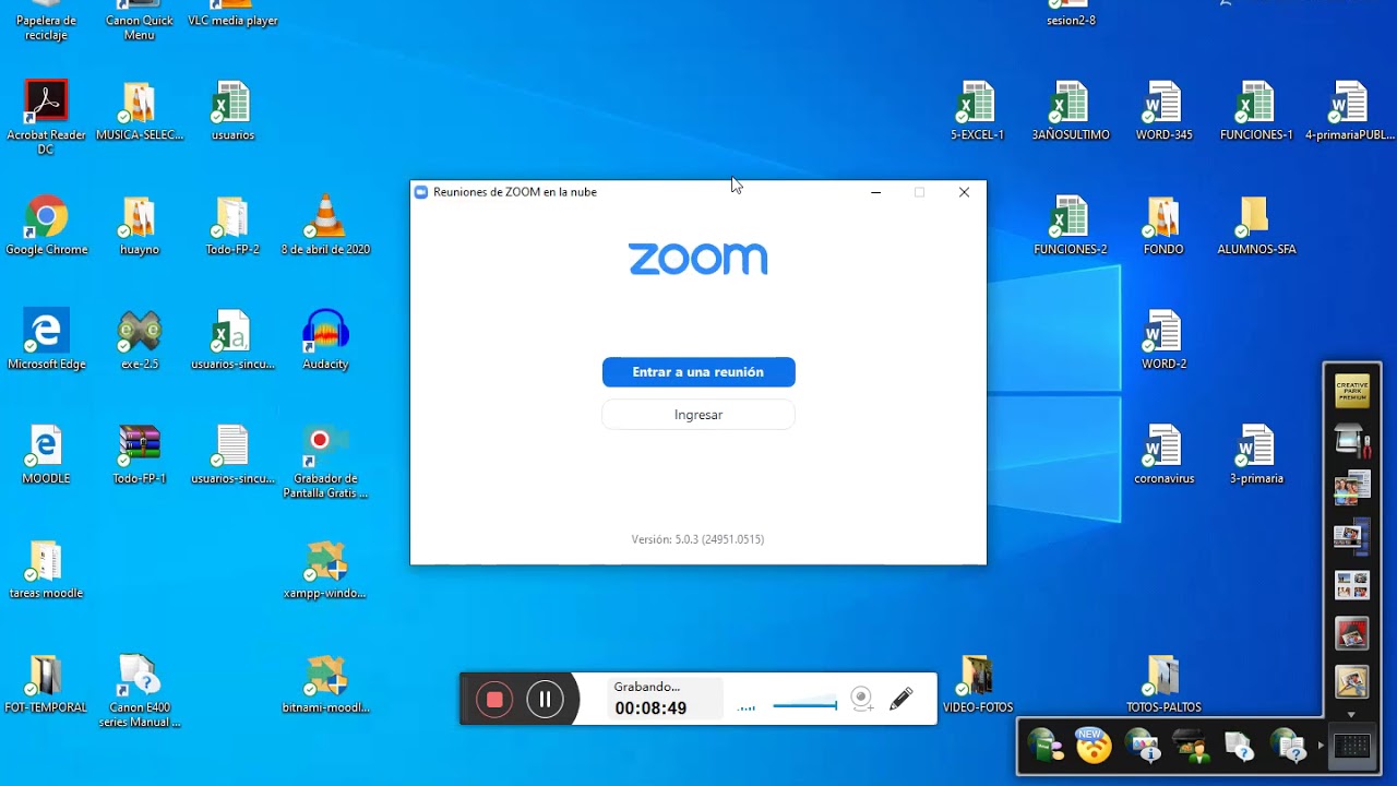 GRABAR CLASE ZOOM - YouTube