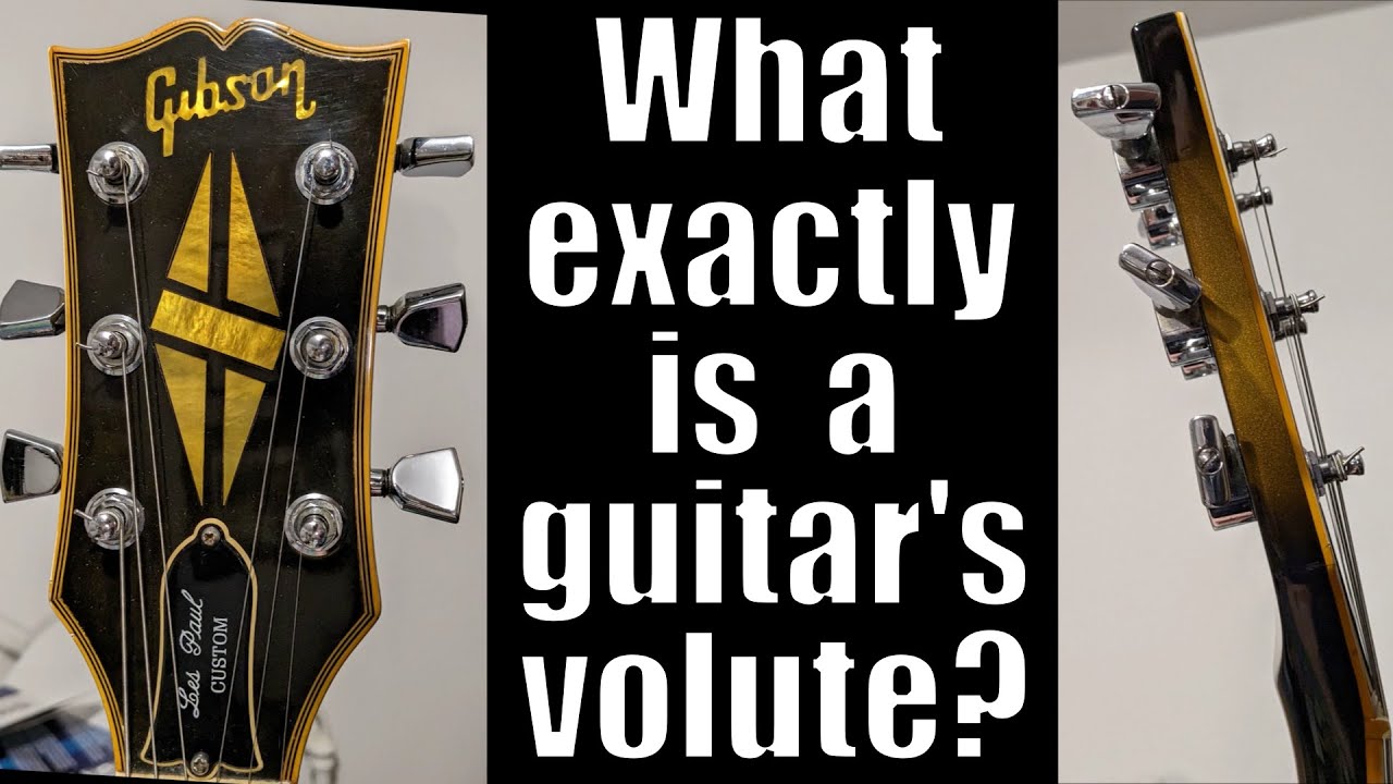 What exactly is a guitar's volute? - YouTube