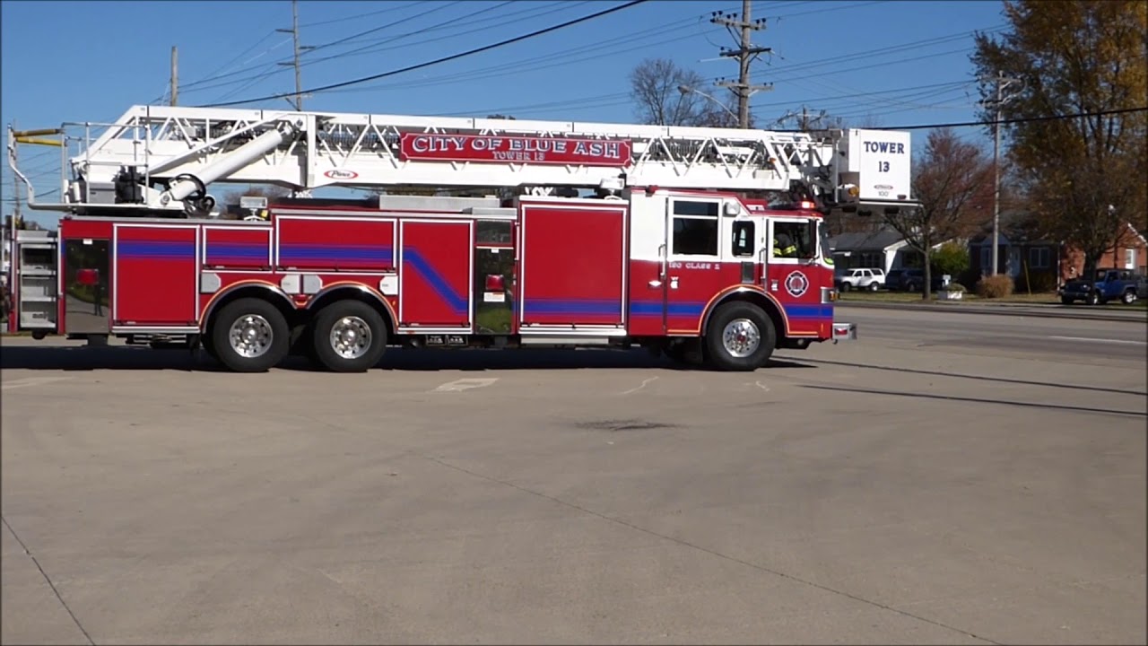 Blue Ash, OH - Station 13 Full House Response - YouTube