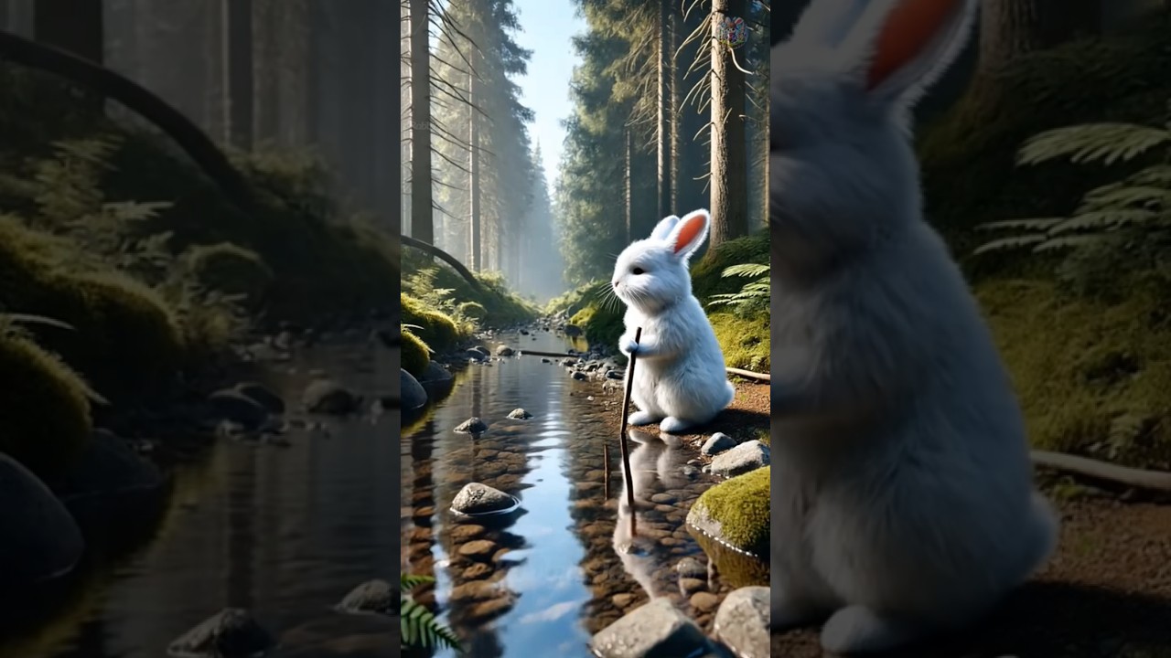 Rabbit Having fun - YouTube