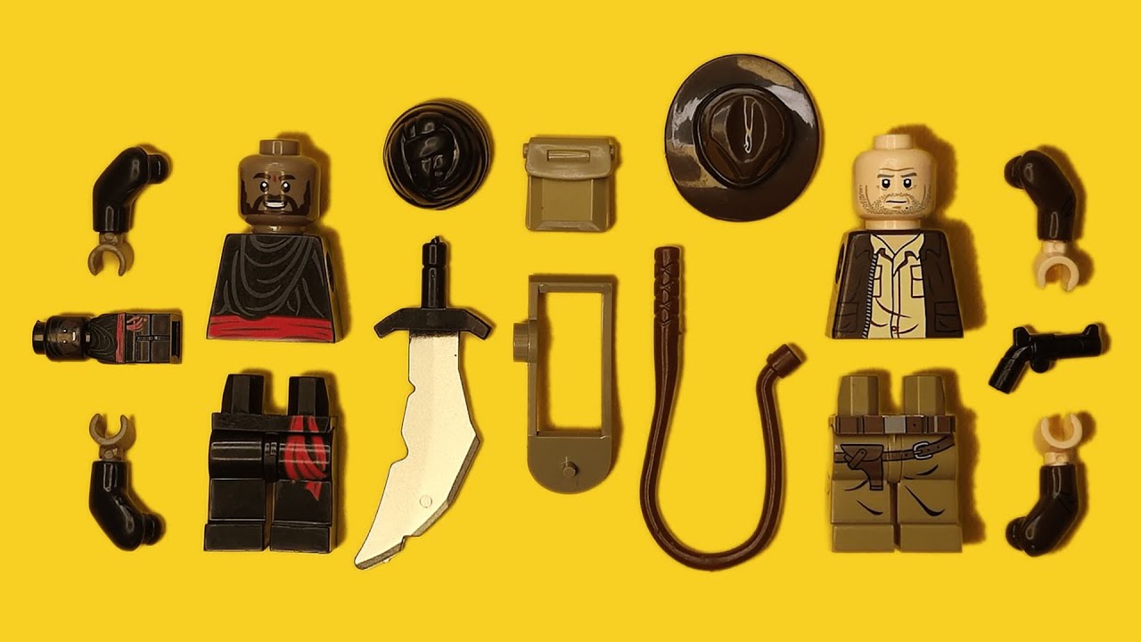 LEGO Indiana Jones VS. Arab Swordsman | Raiders Of The Lost Ark ...