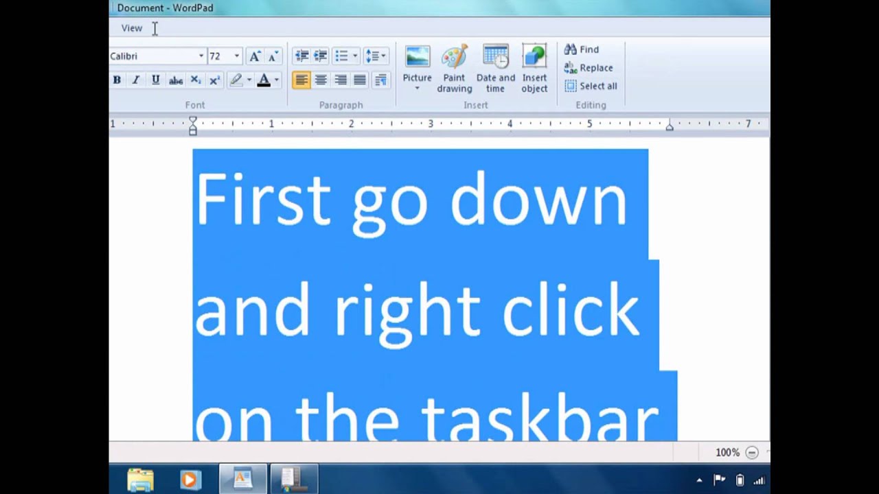 How To Make Windows 7's Taskbar Look Like Vista's - YouTube