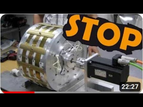 Airplane magnet motor Low Voltage magnet Device magnet motor engine ...