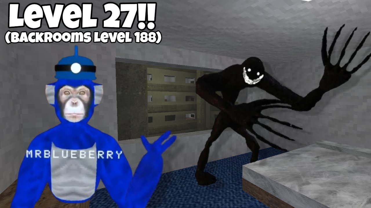 BIG SCARY LEVEL 27!! NEW BACKROOMS LEVEL SOON - YouTube