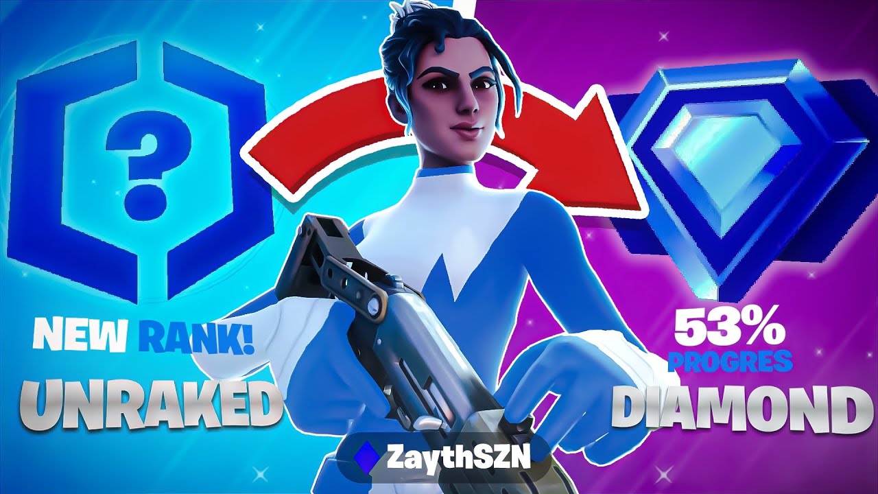 Unranked to Diamond Speedrun in Fortnite Zero Build (Chapter 5 Season 1 ...