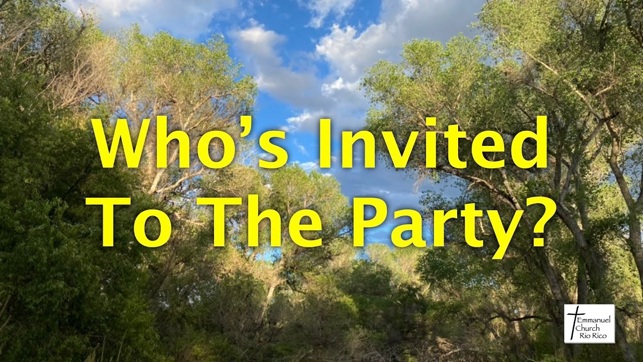 2 19 23 Who s Invited To The Feast Luke 5 27 32 YouTube