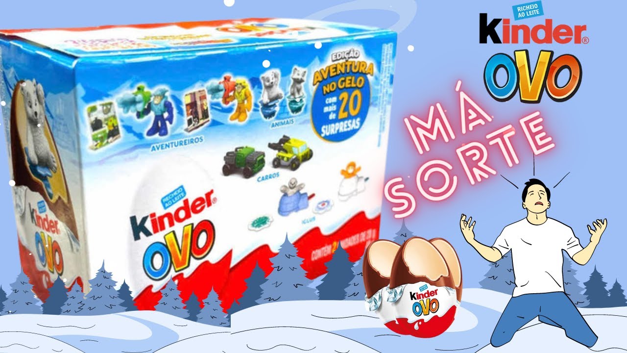 [UNBOXING] KINDER OVO - EDIÇÃO: DIVERSÃO NO GELO - EP05 - YouTube