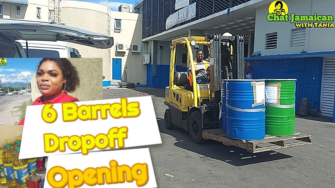 COLLECTING BARRELS IN JAMAICA| BARREL OPENING FROM ENGLAND - YouTube