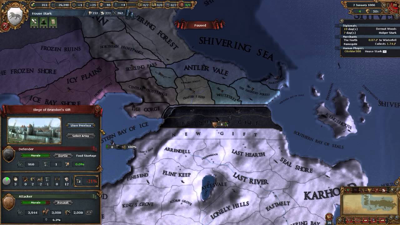 EU4: A Song of Ice and Fire Quick Overview (Part 2) - YouTube