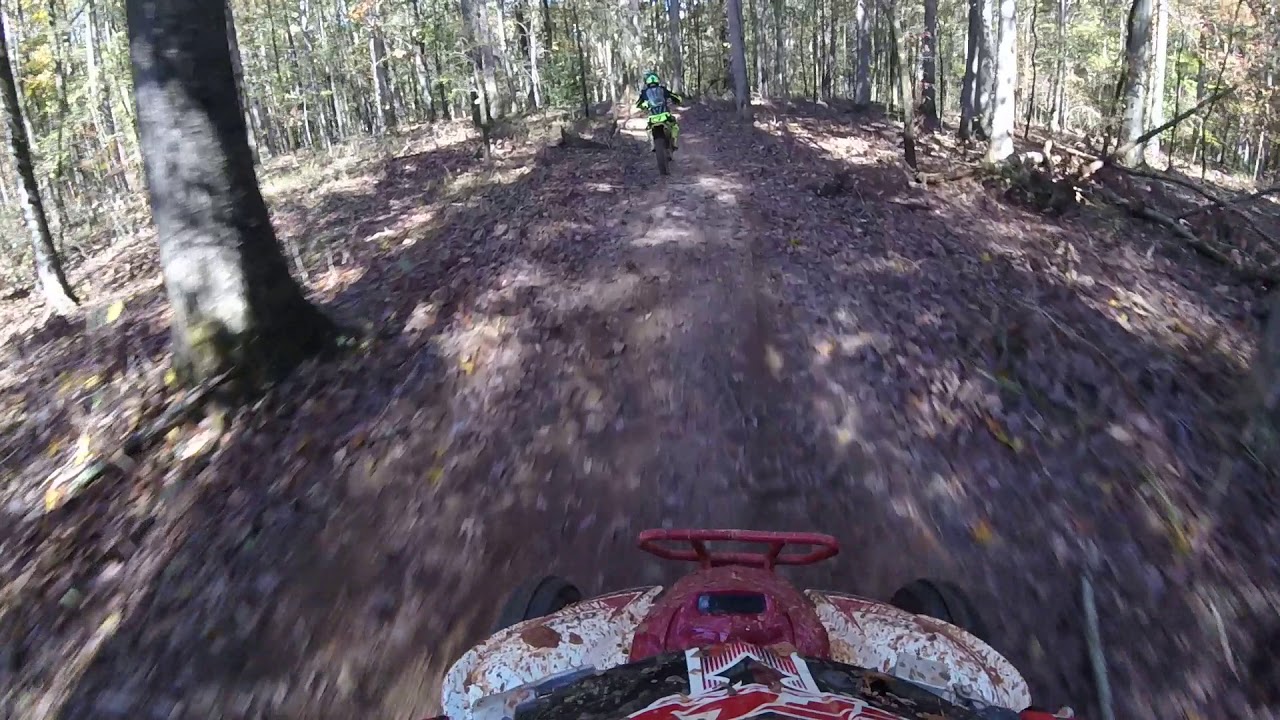 Durhamtown south Single Track leading to Turbo Track - YouTube