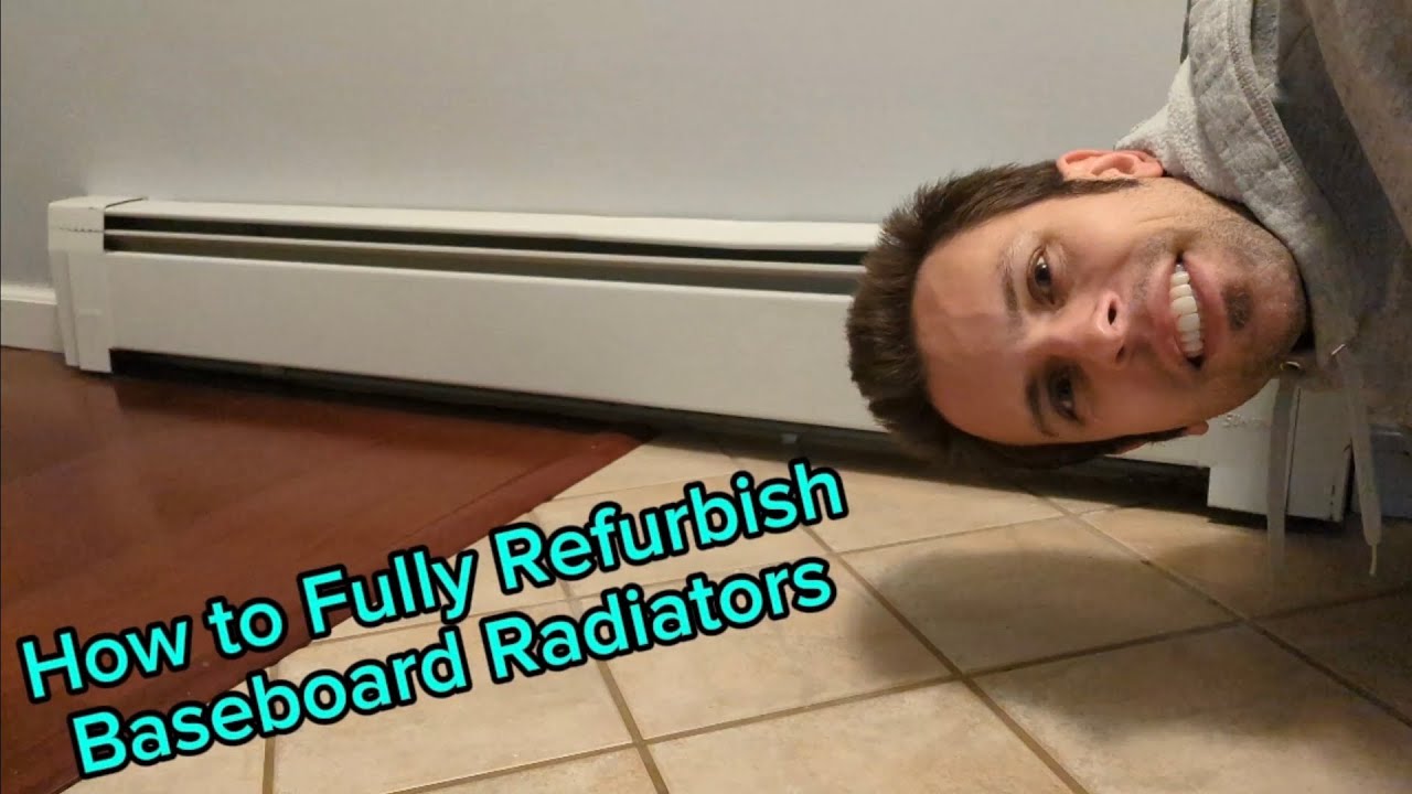 How to Fully Refurbish Baseboard Radiators - YouTube