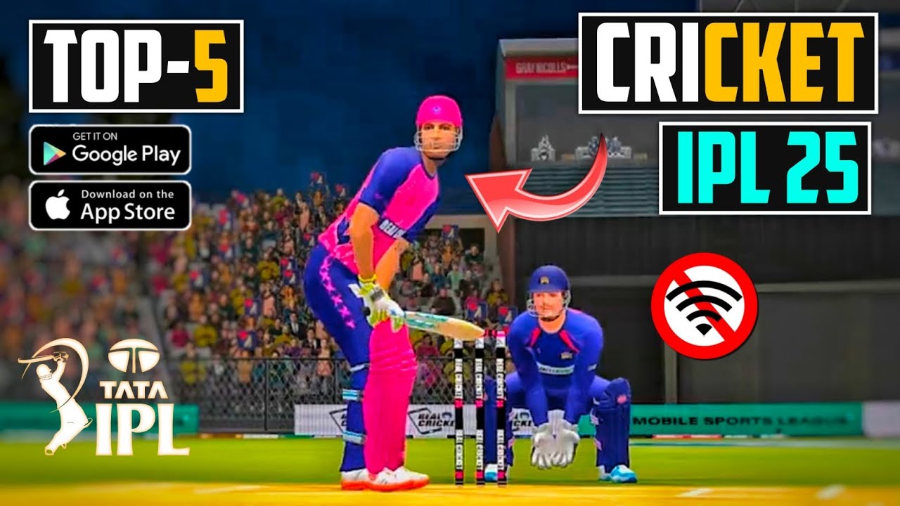 🤩Top-5 Best Free IPL Cricket Games For Android & iOS | New IPL Cricket ...