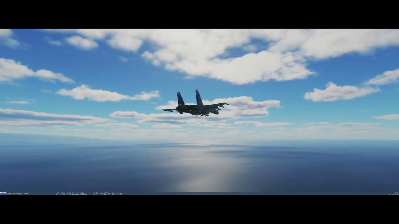 DCS World - Su-33 - Syria - Naval Defense (incl. TacView) #hdr - YouTube