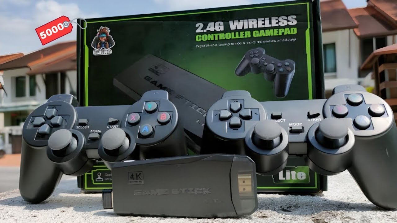 UNBOXING THE NEW GAMING CONSOLE. 24G WIRELESS CONTROLLER GAMEPAD - YouTube