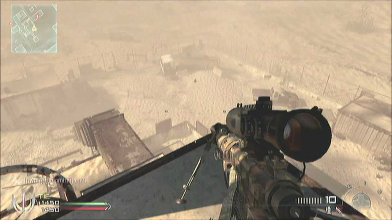 MW2 - Practice - 360 YY Quick Scope off the Jungle Gym 3 - YouTube