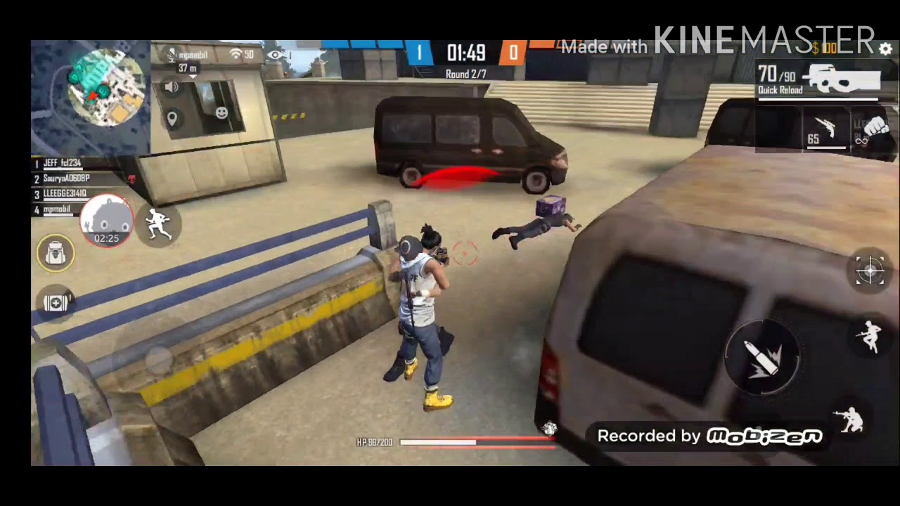 Free fire clash squad/4v4 battle Hector gaming - YouTube