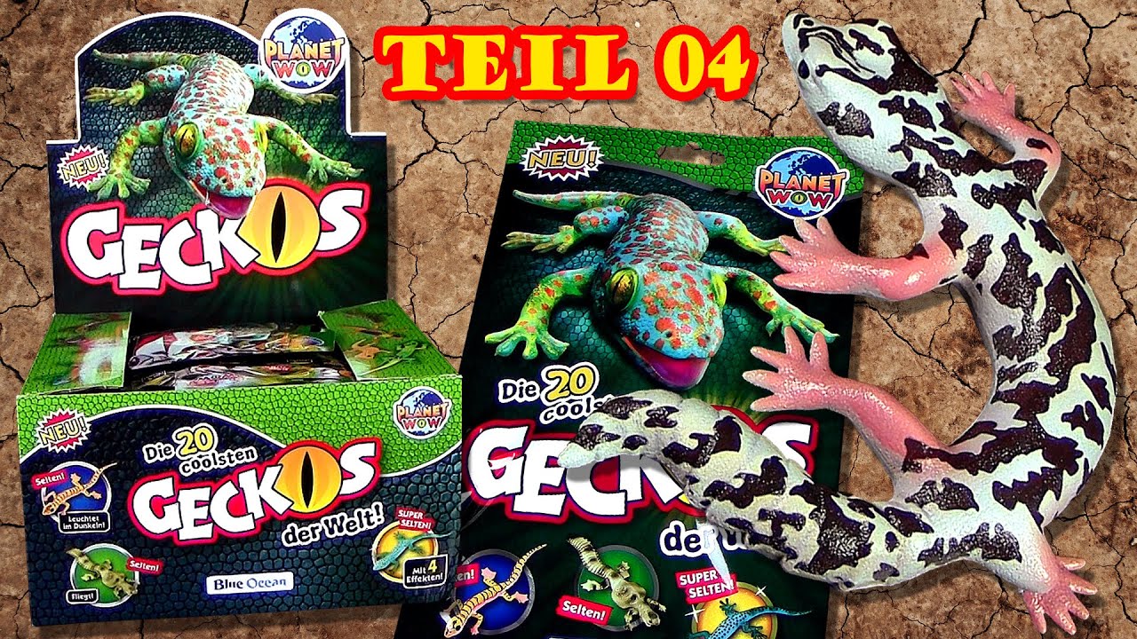 Die 20 coolsten Geckos der Welt - 04 !!! Neu !!! Unboxing - Planet WOW ...