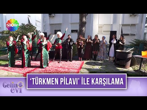 Türkmenistan'dan gelen ekipten 'Gelin Evi' için özel gösteri | Gelin Evi 1631. Bölüm