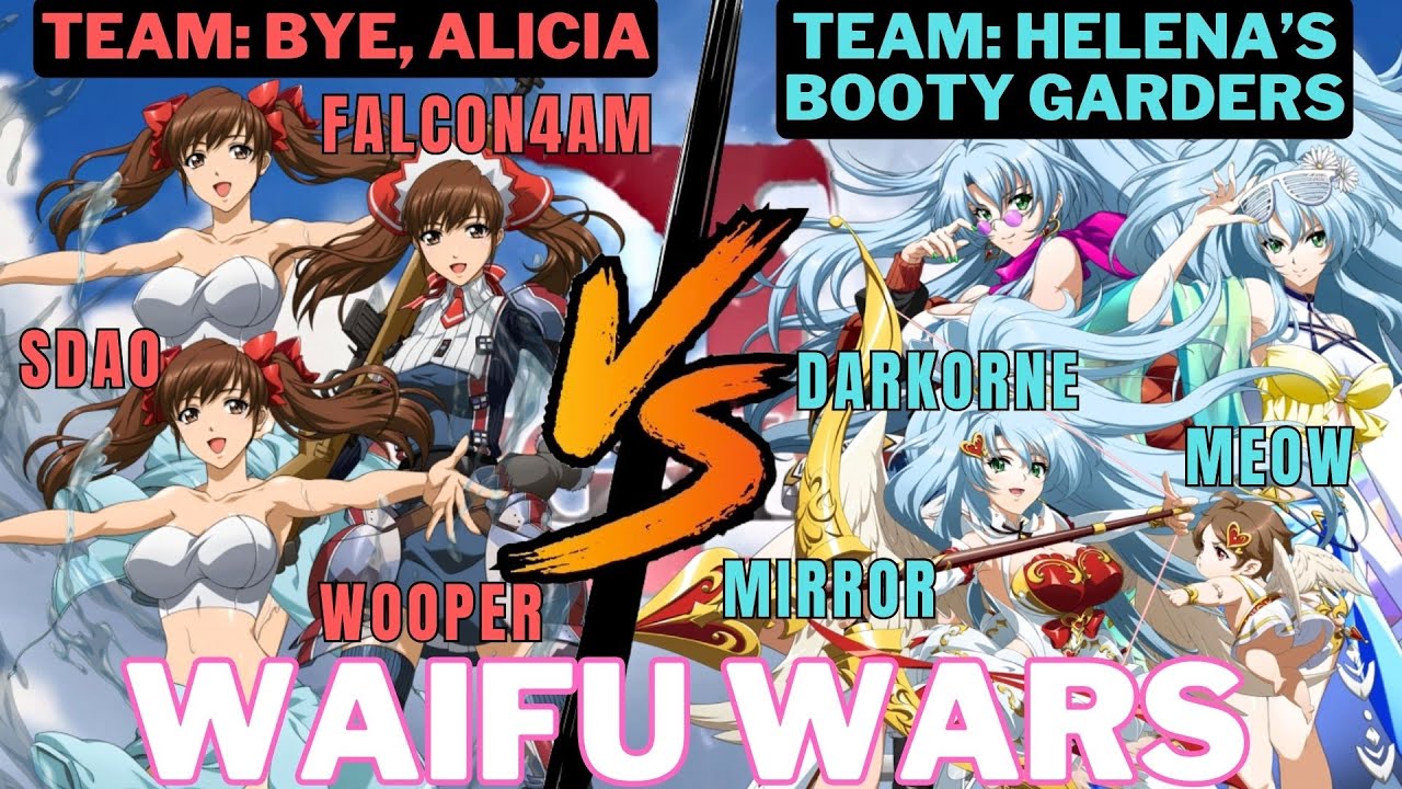 Waifu Wars: Team Alicia VS Team Helena (Day 5) Feat. LW Gaming - Langrisser M - YouTube