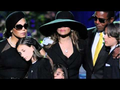 Paris Jackson sings a Tribute at Michael's Funeral - YouTube