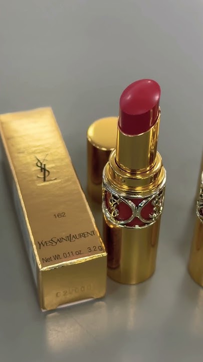 #ysl shade 161 and 162 must have lipsticks - YouTube