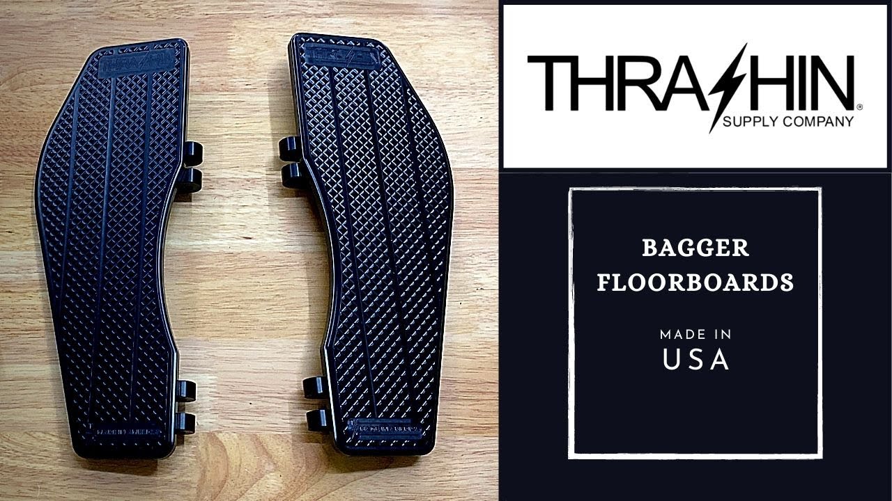 Harley Bagger Floorboards Install and Review - YouTube