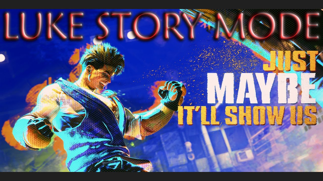 Street Fighter 6 Luke Arcade Mode | SF6 Luke Story | SF 6 Luke Arcade ...