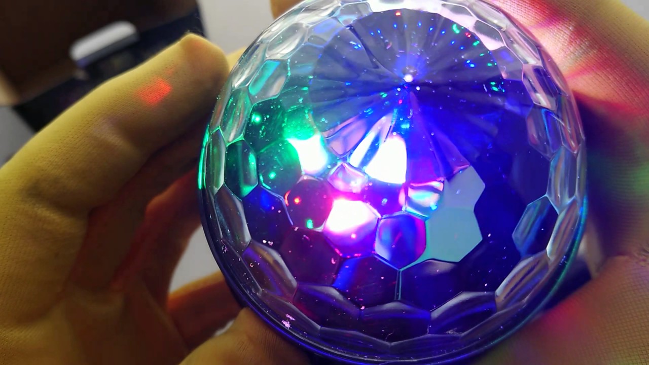 ASMR show: LED Disco DJ Light 💓 sound sensitive #ASMR video - YouTube
