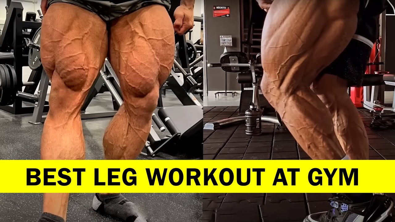 8 Best Legs Exercises for Muscle Growth #legworkout #bodybuilding # ...