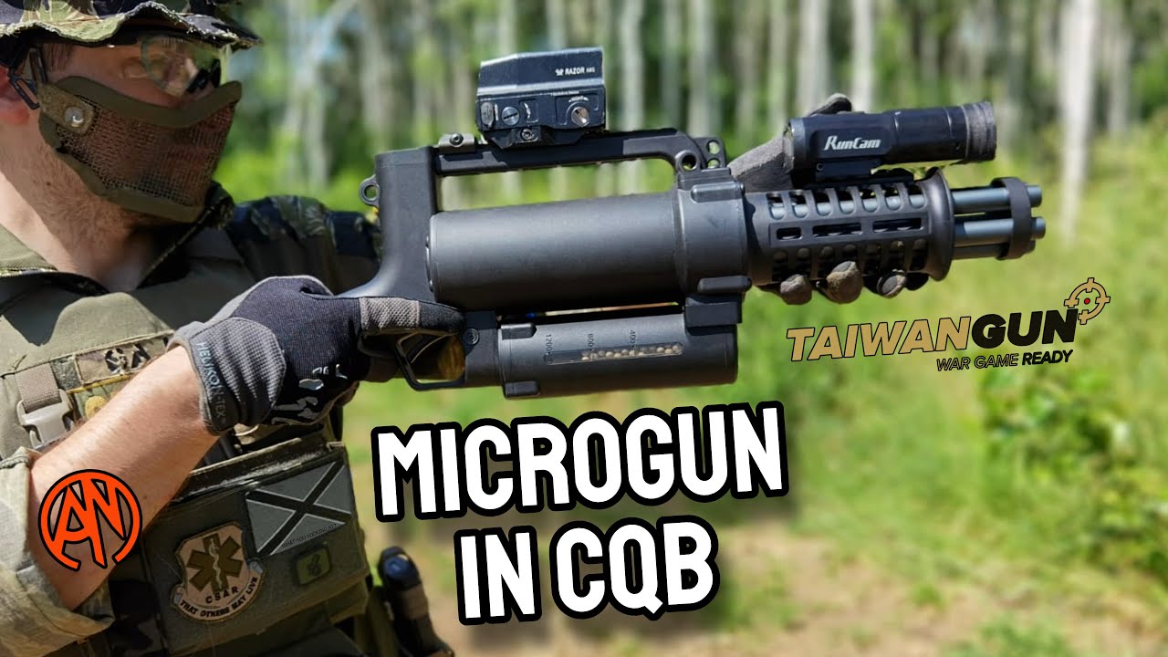 Microgun in CQB / WE23-S Gameplay - YouTube